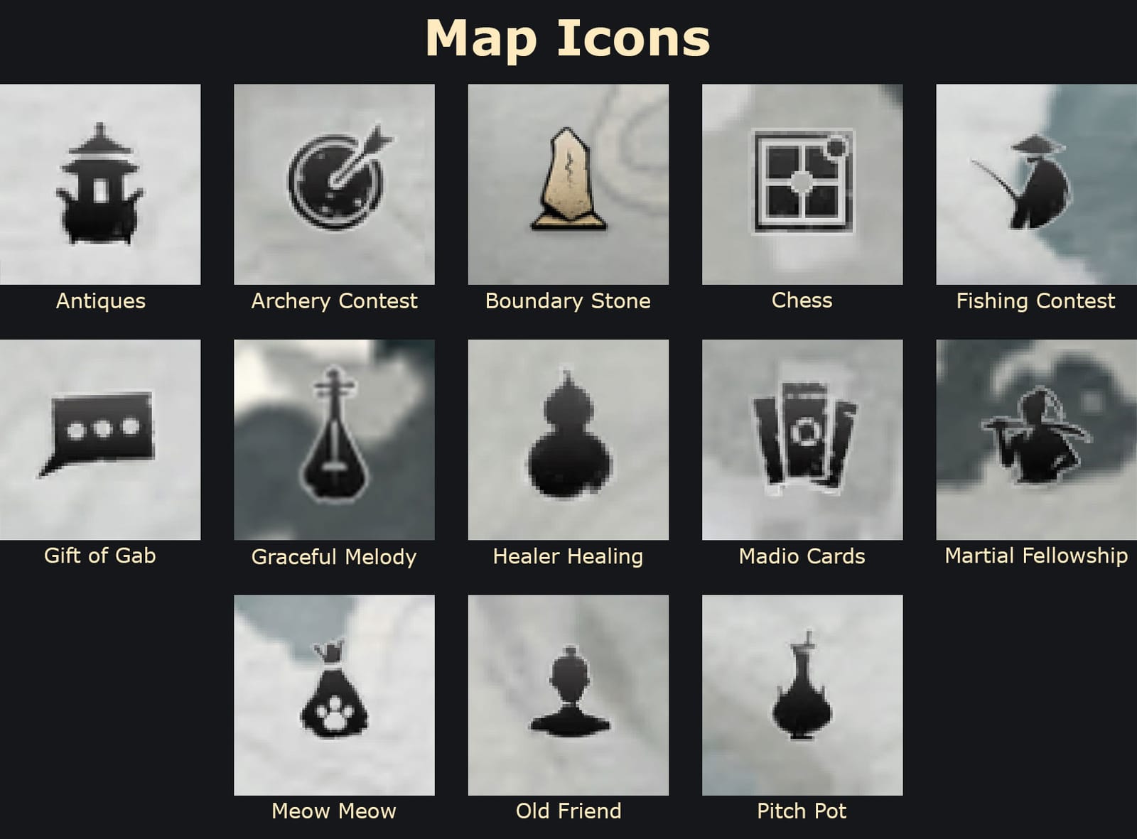 Where Winds Meet Sentient Beings Guide Qinghe All Locations