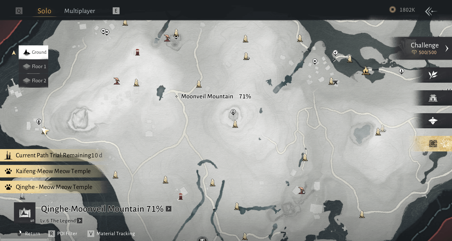 Where Winds Meet Sentient Beings Guide Qinghe All Locations